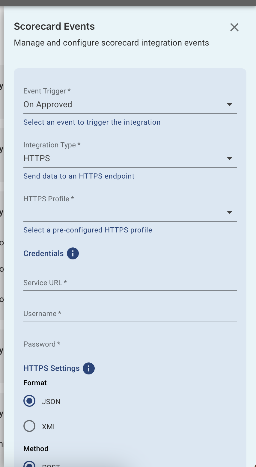 Set-Up Integration Events for Scorecards – ScanX Help Center